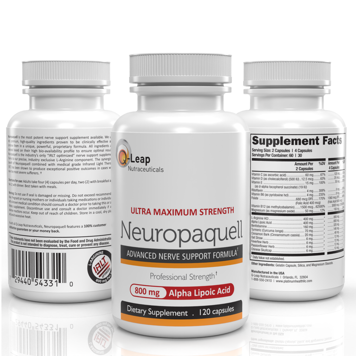 Platinum Health Neuropaquell Clinical Strength Neuropathy Pain Relief ...