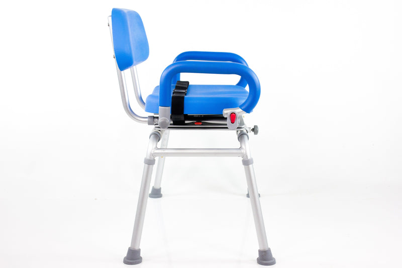 Carousel Sliding Transfer Bench with Swivel Seat. ***FREE ONLINE BONUS ...