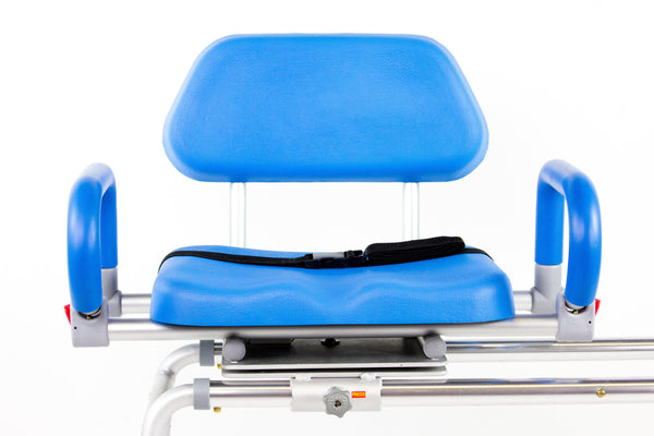 Carousel Sliding Transfer Bench with Swivel Seat. ***FREE ONLINE BONUS ...
