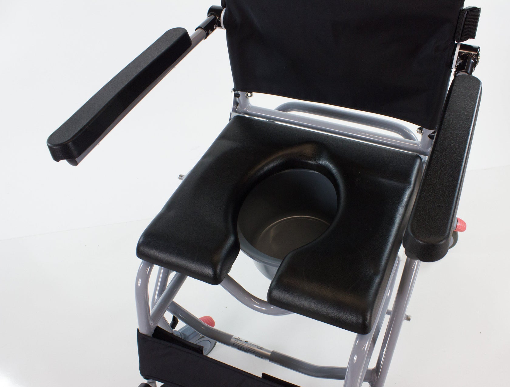 Professional Tilt-In-Space Reclining Shower/Commode Chair - Padded ...