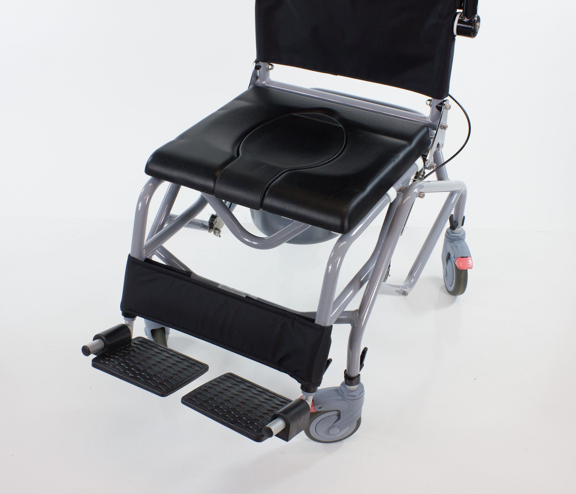 Professional Tilt-In-Space Reclining Shower/Commode Chair - Padded ...