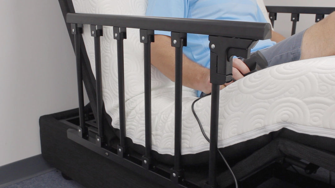 ELEVATE Wall Hugger Height Adjustable Bed Base with Hi Lo Motor - Twin ...